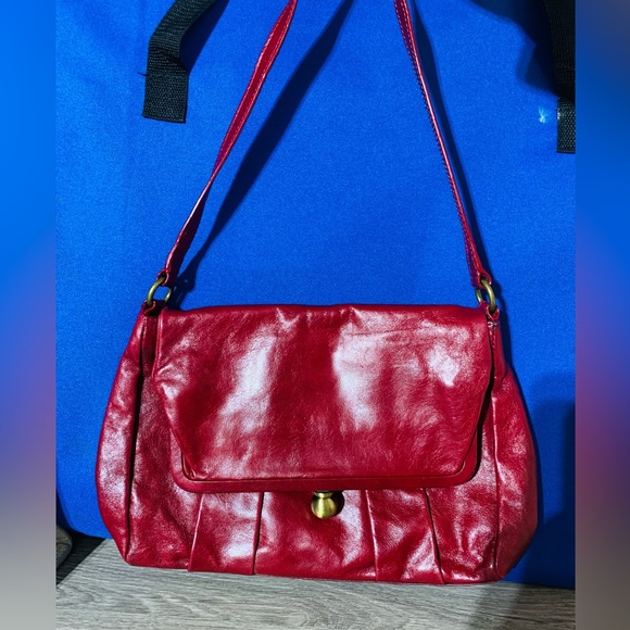 HOBO | Bags | Vintage Hobo Red Leather Handbag | Poshmark